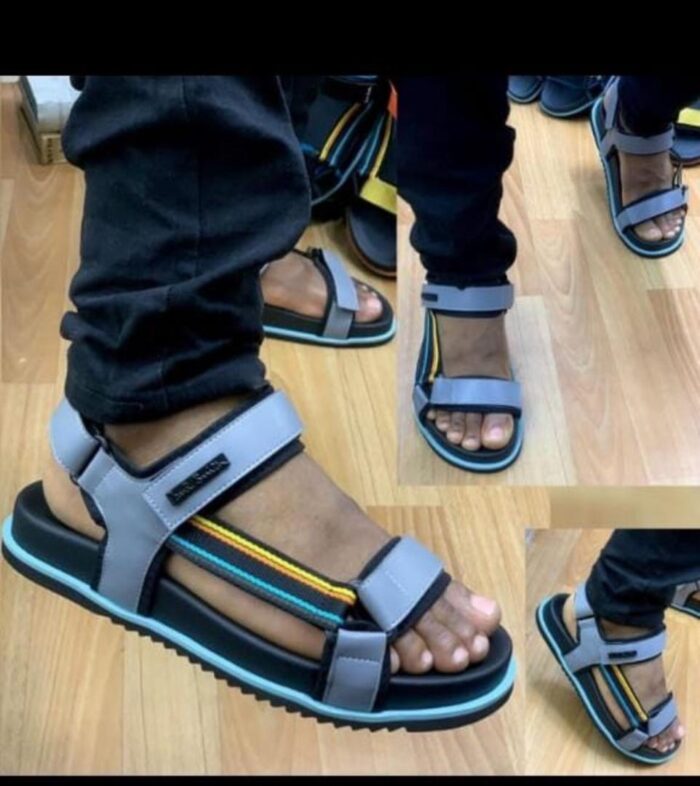 Men’s Sporty Sandals – Colorful Webbing Edition - Beeval